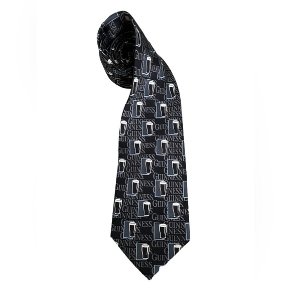 Guinness | Accessories | Vintage Guinness Silk Necktie | Poshmark